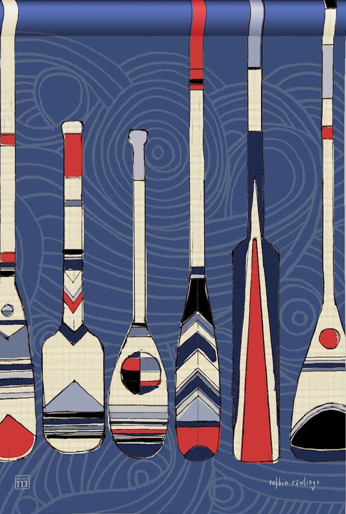 Red, White and Blue Oars GF – Islander Flags of Kitty Hawk, Inc.