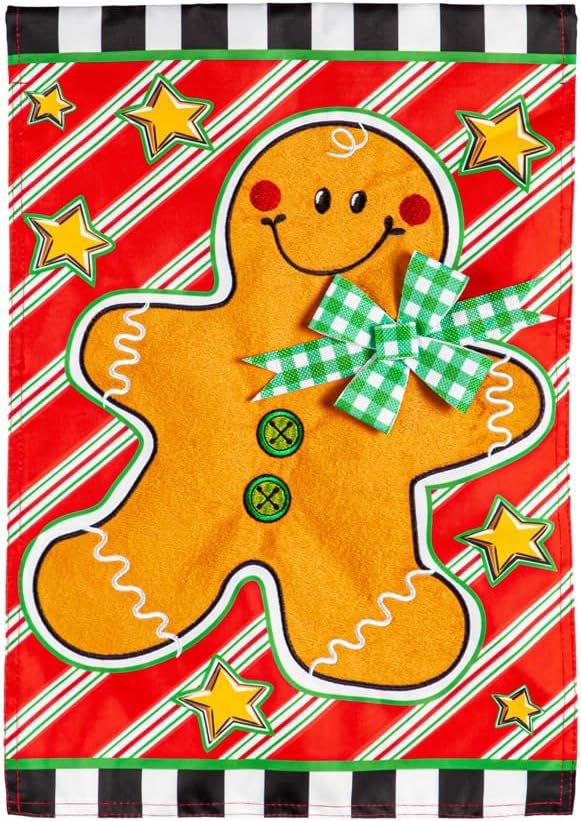 Patterned Gingerbread Man GF – Islander Flags of Kitty Hawk, Inc.